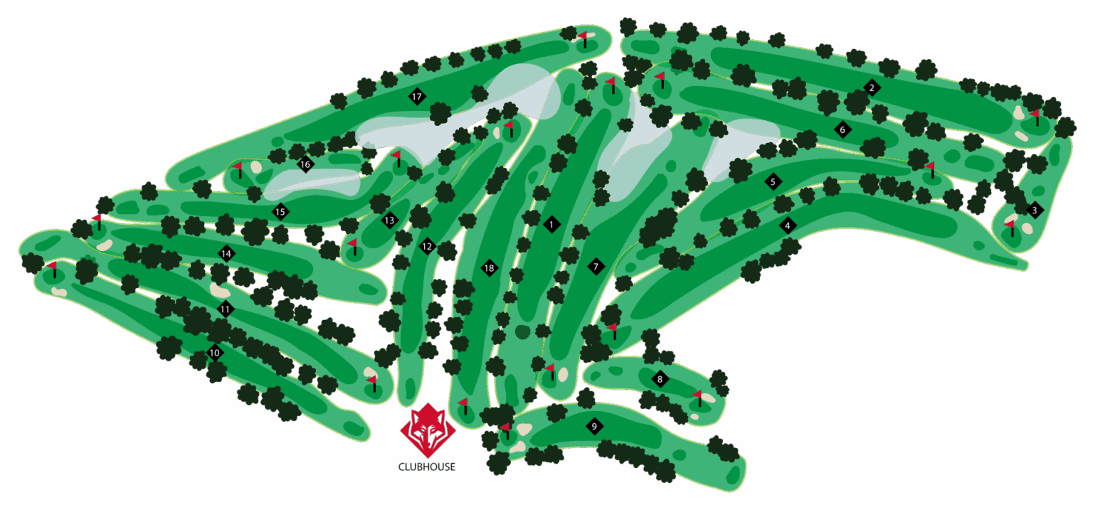 Golf Course – Red Wolf Golf Club – Clarkston, WA