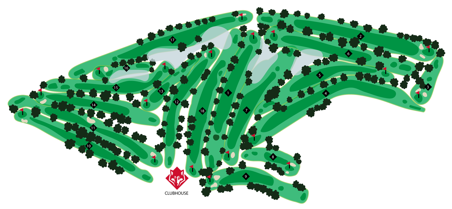 Golf Course – Red Wolf Golf Club – Clarkston, WA